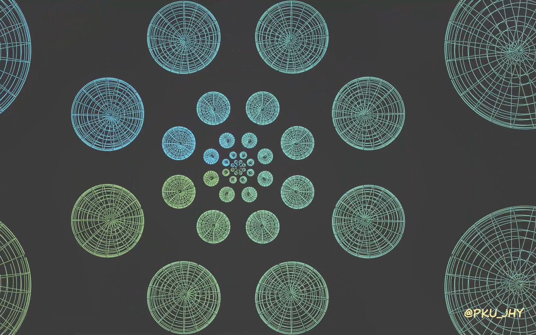 震撼!全国99%的人都不会求n维超球的超体积!一位manim初学者竟爆肝...
