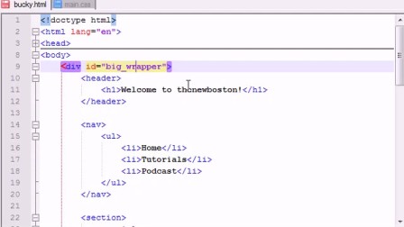 HTML5教程 第九集 网站布局