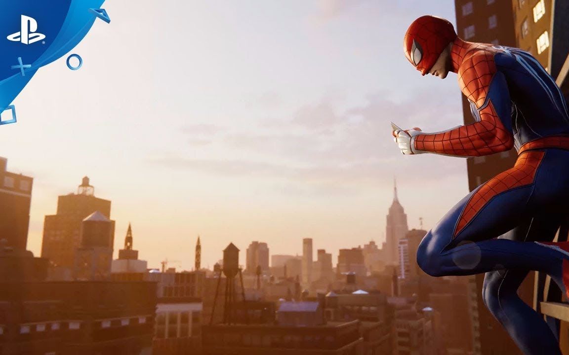 10分钟漫威蜘蛛侠E3 2018 PS4 实机演示 Demo@熊猫游戏字幕组