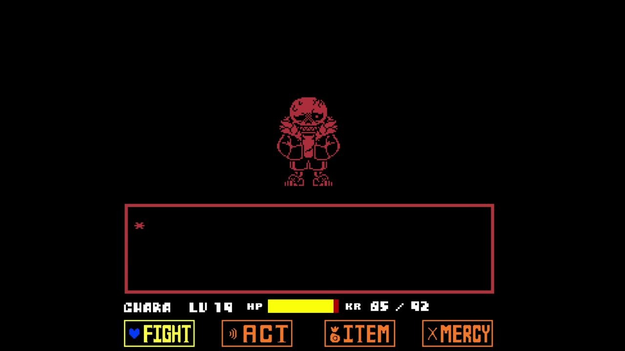 「UT」Fell!Sans模拟器无药!(一阶段一伤)(带网址)