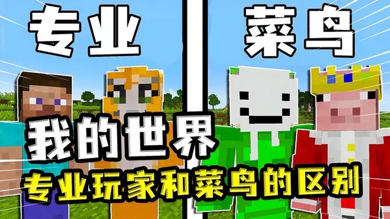 我的世界:在MC怎样显得更专业?空中合成落地船,那才是专业玩家