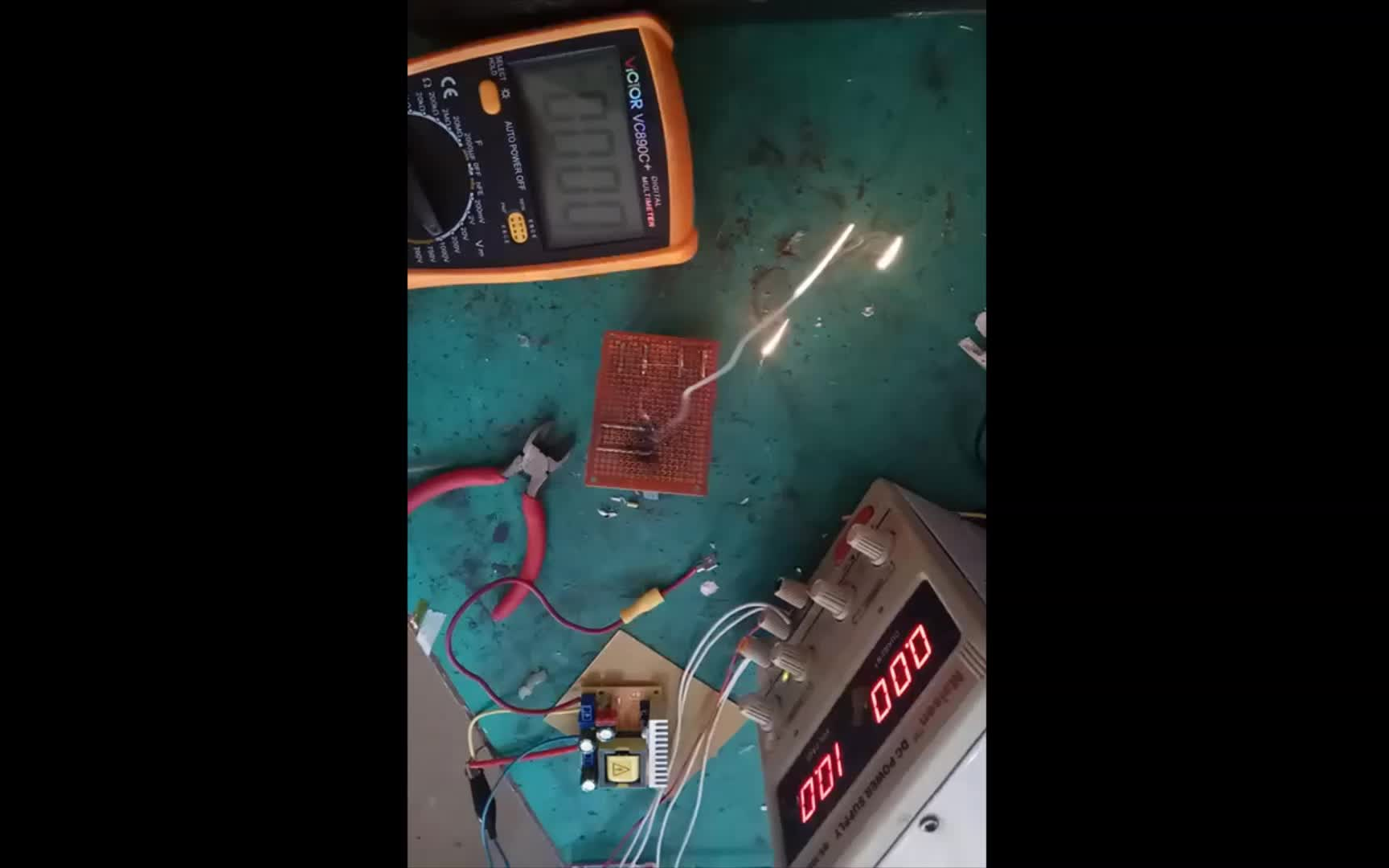 储能电容充放电试验