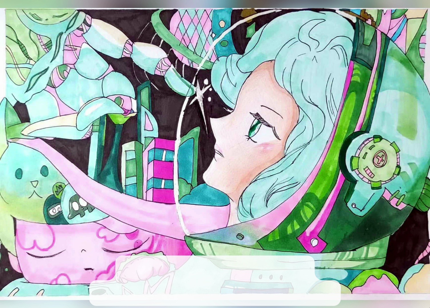 我的航空梦——《少儿画苑》国际少儿书画大赛作品赏析