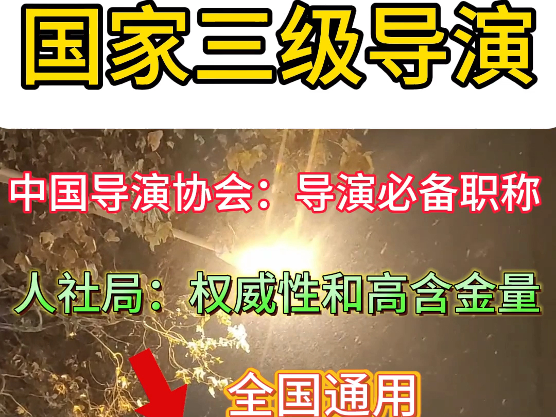 国家三级导演职称评审申报条件ߑ�ߏ