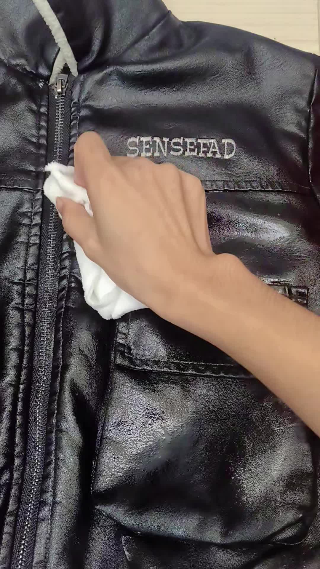 皮衣保养油皮革皮具去污养护免洗喷腊温和护理多用途光亮无色 #皮衣...