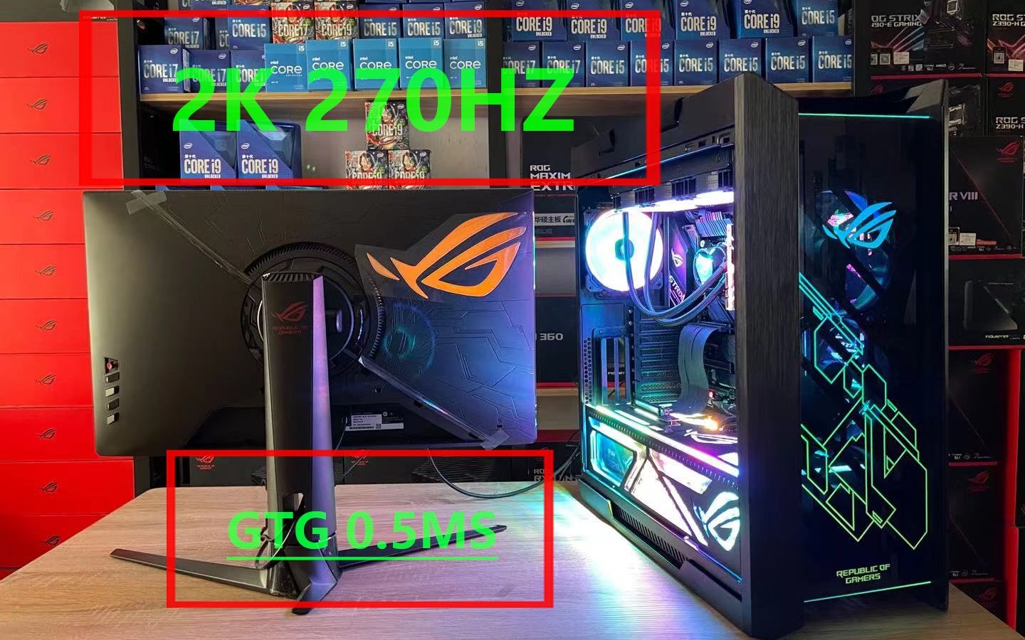 【新品上市】华硕XG27AQM开箱!2K 270HZ Fast IPS GTG 0.5MS ...