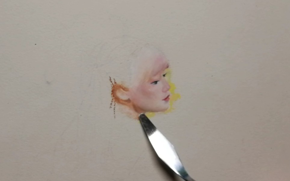 油画棒画画?刮刀手工✓