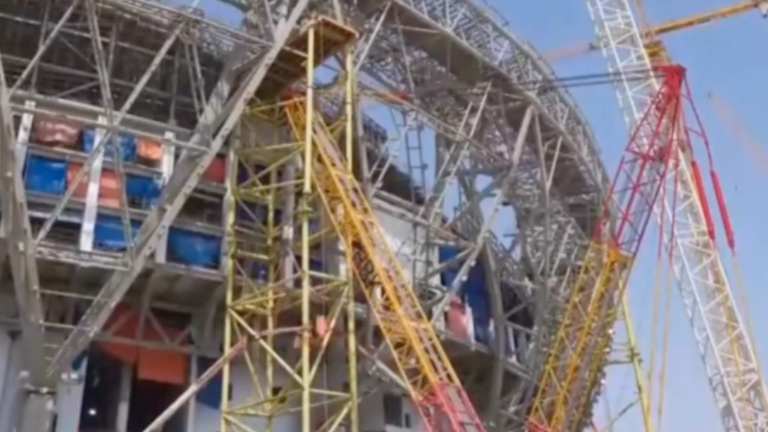 “基建狂魔”不负众望!卡塔尔世界杯主体育场中国造!