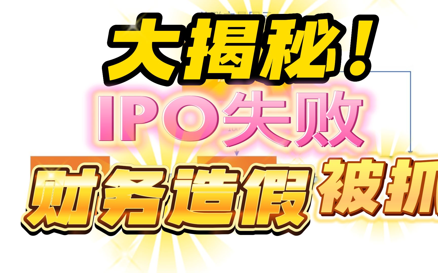 大揭秘!IPO失败,财务造假逮个正着!