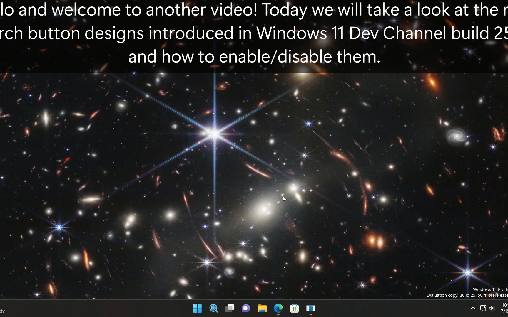 Windows 11 内部版本 25158:新的任务栏搜索按钮设计(+启用它们)