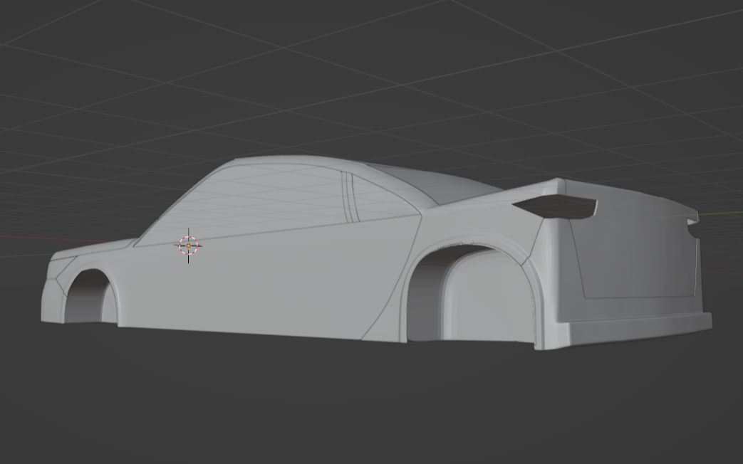 Blender汽车模型轮毂建模