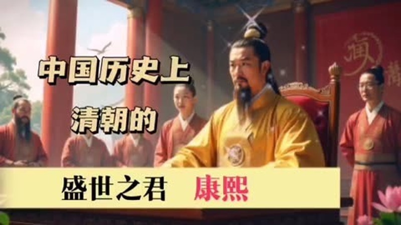 清朝的盛世之君康熙