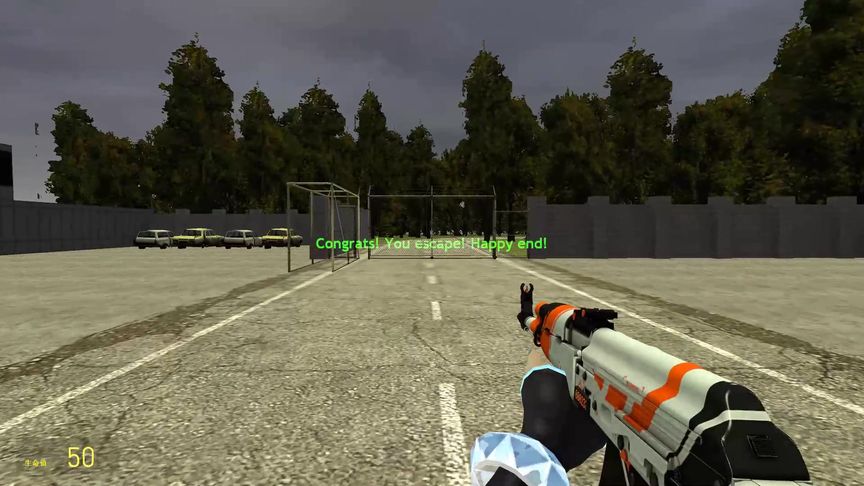 用CSGO的武器去玩半条命