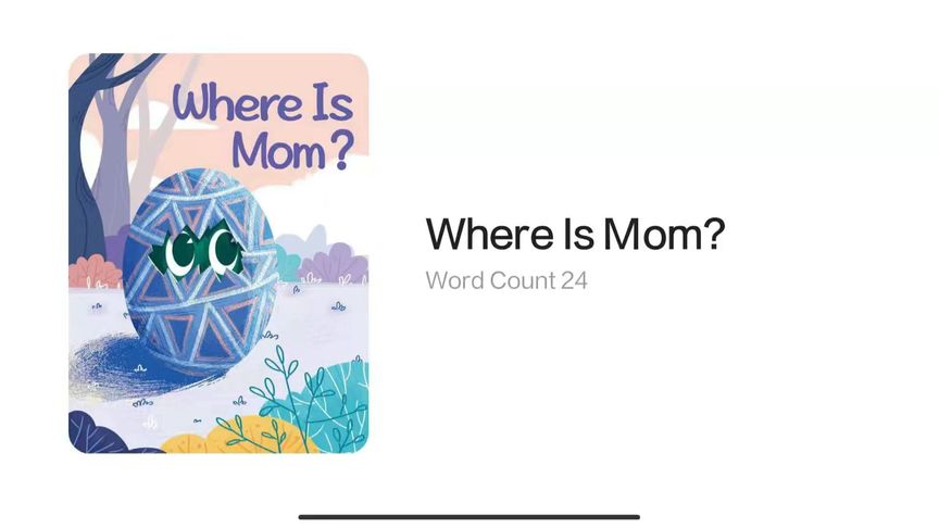 英语绘本小故事