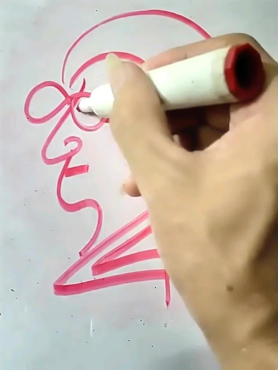 用1至10数字画人,简笔画