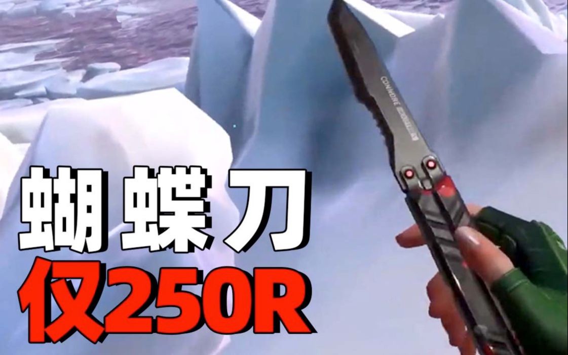 【XB讯】仅250元!拳头同款CSGO蝴蝶刀!