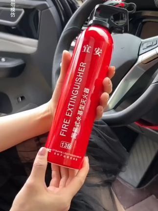 家用车载灭火器,有车必备! #灭火器 #消防安全 #灭火器车载车用 #好物...