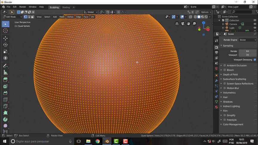 BLENDER-使用小记录-新建雕刻文件