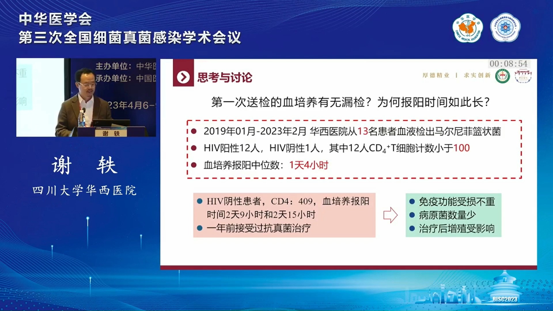 一例复杂性感染相关嗜血细胞综合征病例分享 谢轶