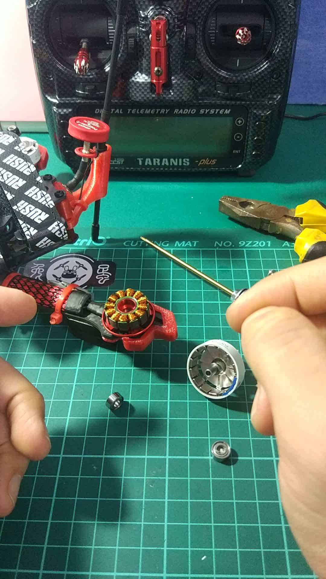 【兔蛋小教程】更换电机轴承小技巧