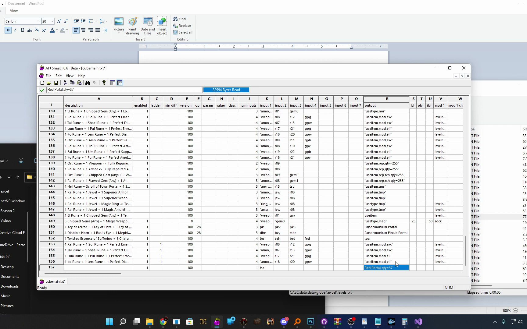 暗黑2重制版MOD制作指南-第5集(TXT文件修改)