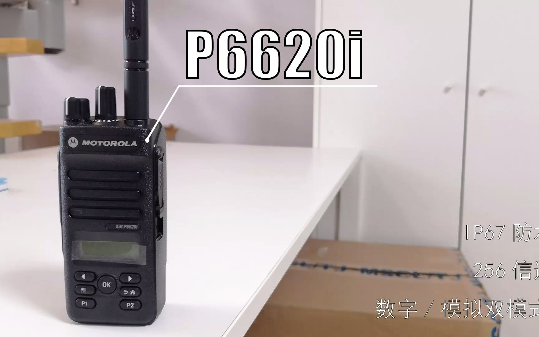 摩托罗拉P6620i常规对讲机 数字/模拟双模式手持机