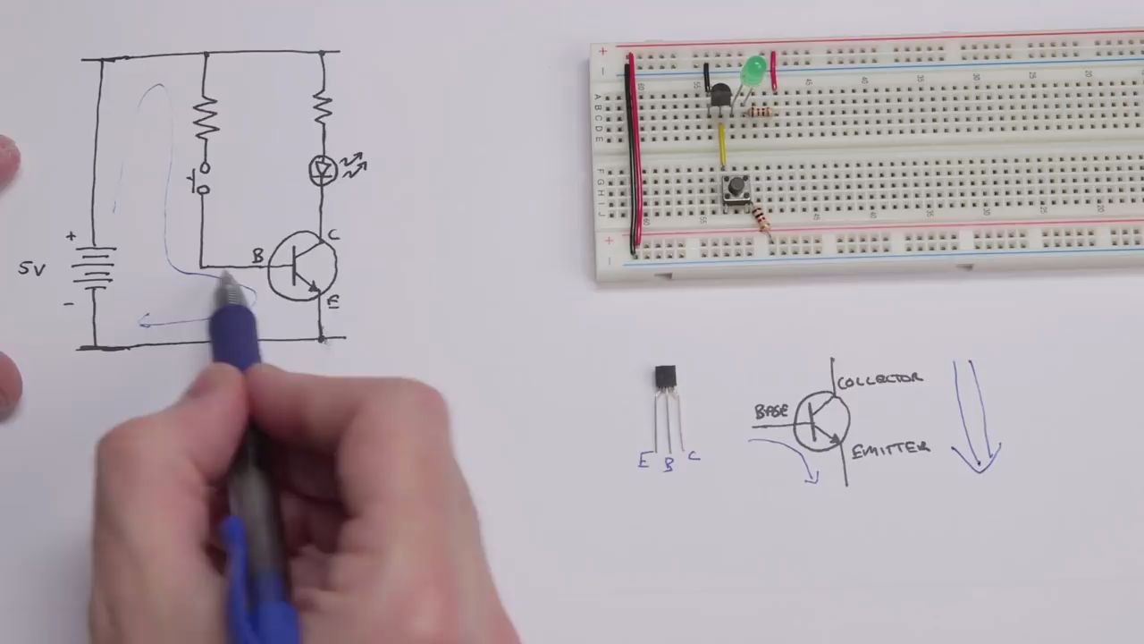 使用三极管设计逻辑门电路[Making logic gates from transistors]