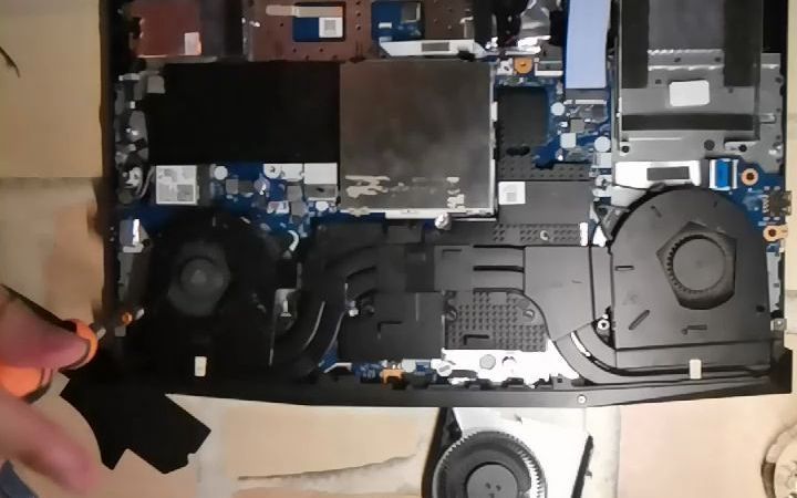 Y7000P2019更换风扇