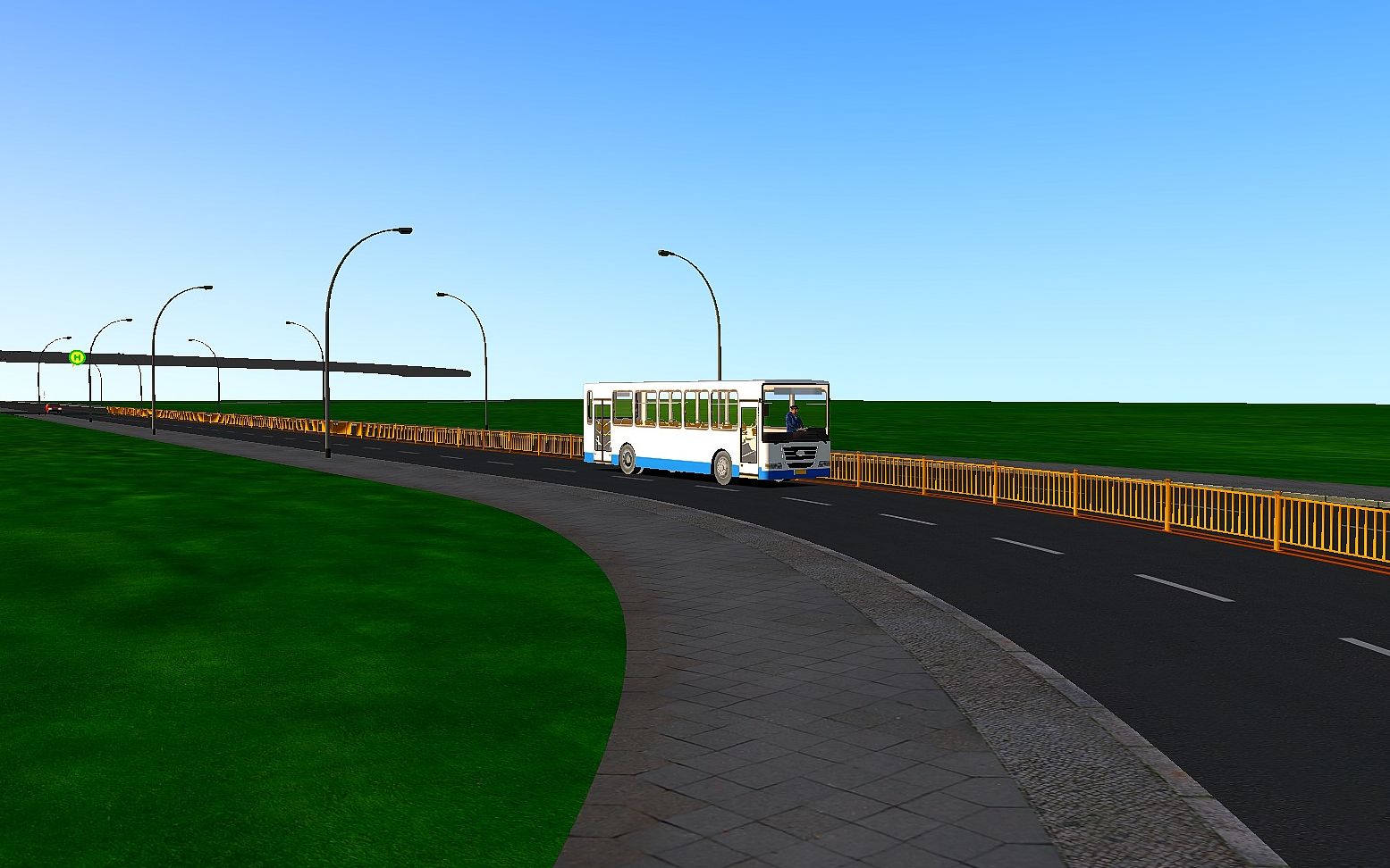 巴士模拟2—北京市114路 驾驶京华客车于北京114路 司机疯狂飙车|...