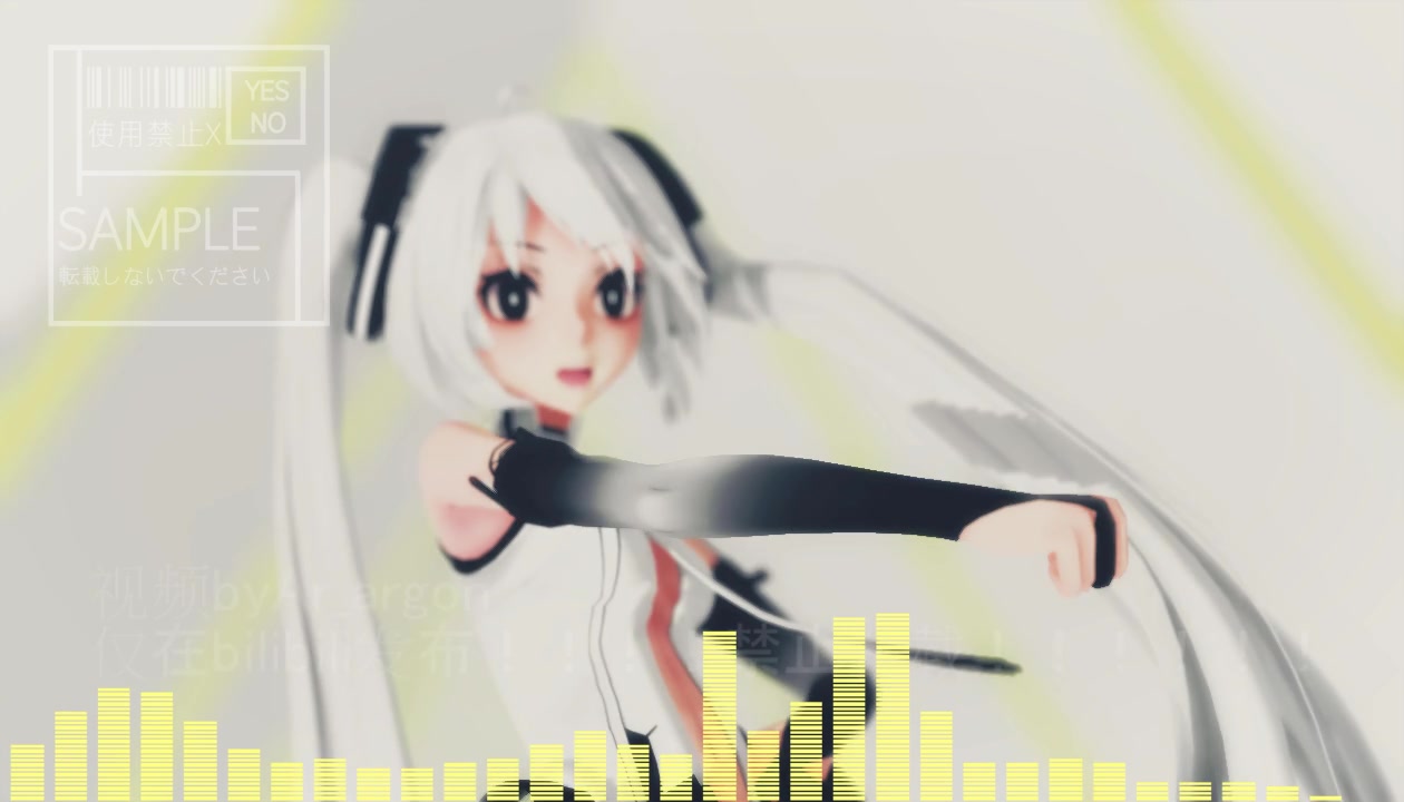 【MMD】6只不同颜色的miku你想抱走哪只?▶ELECT◀【有模型and...