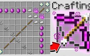 【PrestonPlayz】如何制作一个$1,000的弓! (我的世界1.13工艺配方)