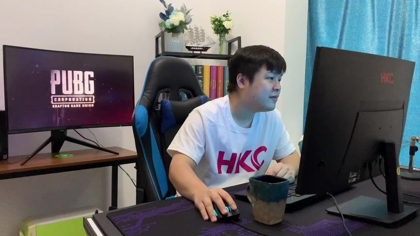 HKC显示器如何设置修改刷新率#电脑知识 #显示器教程 #知识分享