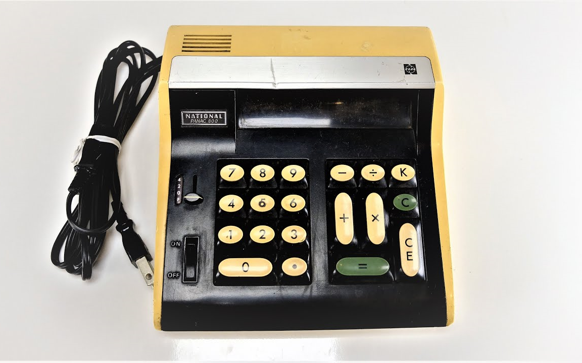 【老物件修复翻新】1970 年复古电子计算器修复