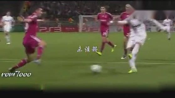 c罗足球精彩射门,一瞬间全场沸腾!