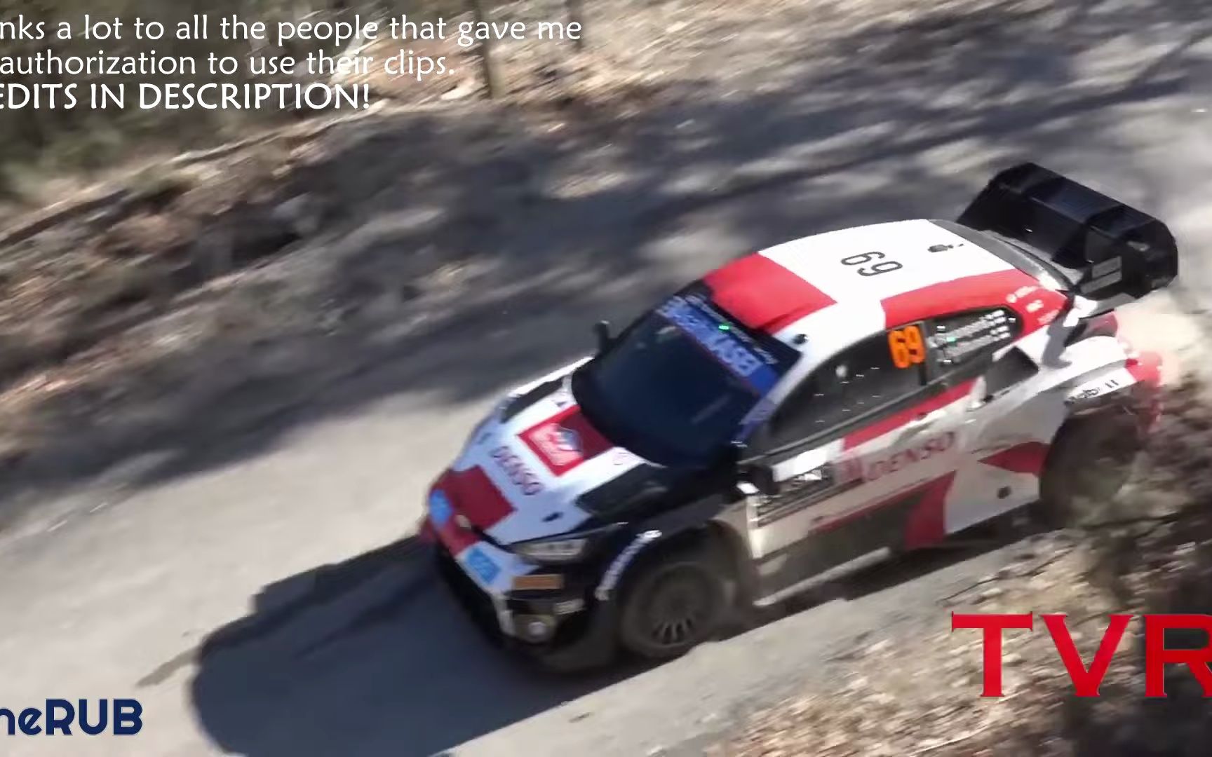 WRC 2023 集锦 - 大角度漂移、飞车、油门焊死、极限挑战、碰撞和...