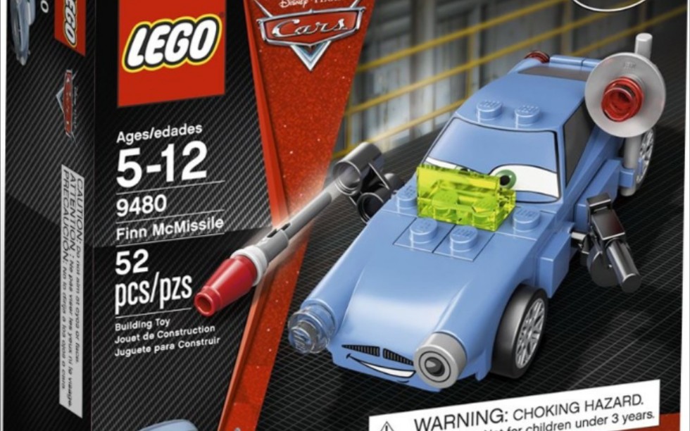 乐高 汽车总动员 9480 麦克飞弹 速组评测