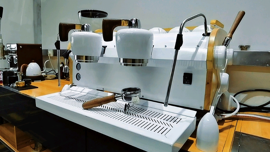 Cafespresso卡夫派索超越双头意式商用半自动咖啡机,开店最佳,颜值...