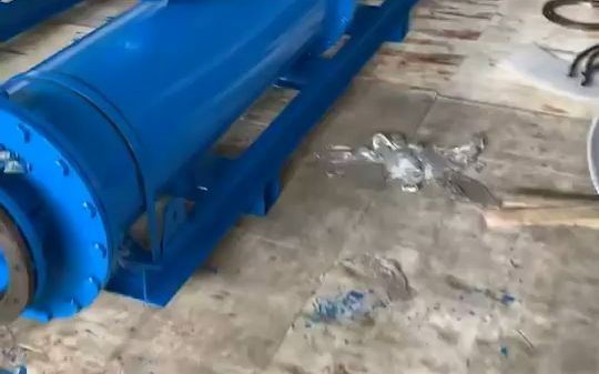 大型卧式潜水电泵组装 水池排水机械设备