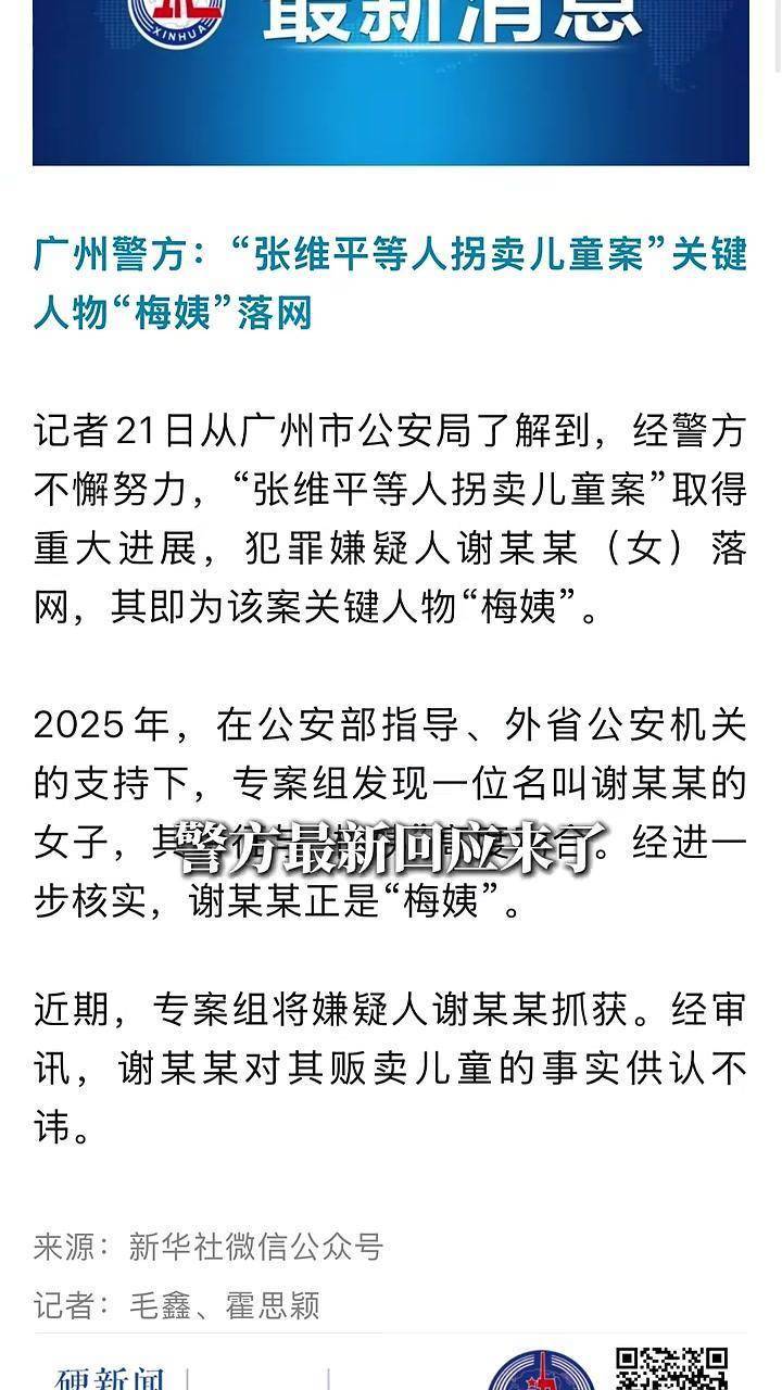 "梅姨"落网了,为何照片迟迟未公布?#央视公布梅姨案细节