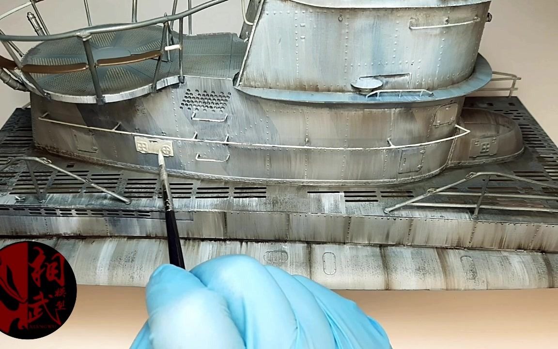 【相武模型】【1/35】【德国U型潜艇】【第七集】【狼群战术主角】...