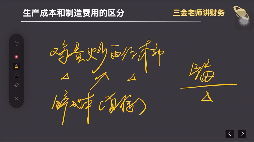 生产成本和制造费用如何快速区分