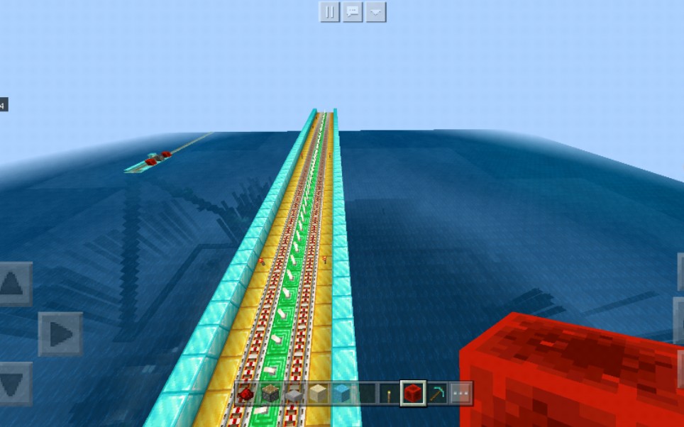 【我的世界】如何快速而又再简单的在大海上建桥？仅需两个活塞，让造桥变得轻松简单！