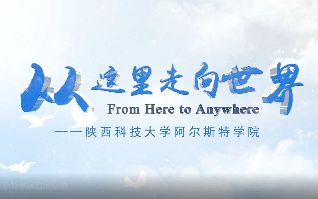 陕西科技大学阿尔斯特学院招生宣传