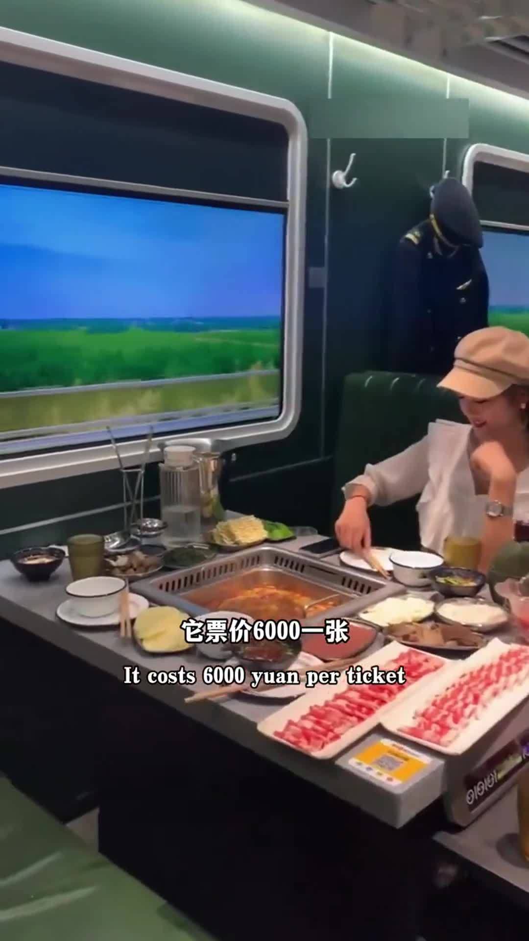 国内最贵列车K3国际列车,一张票竟要六千! #旅游百态