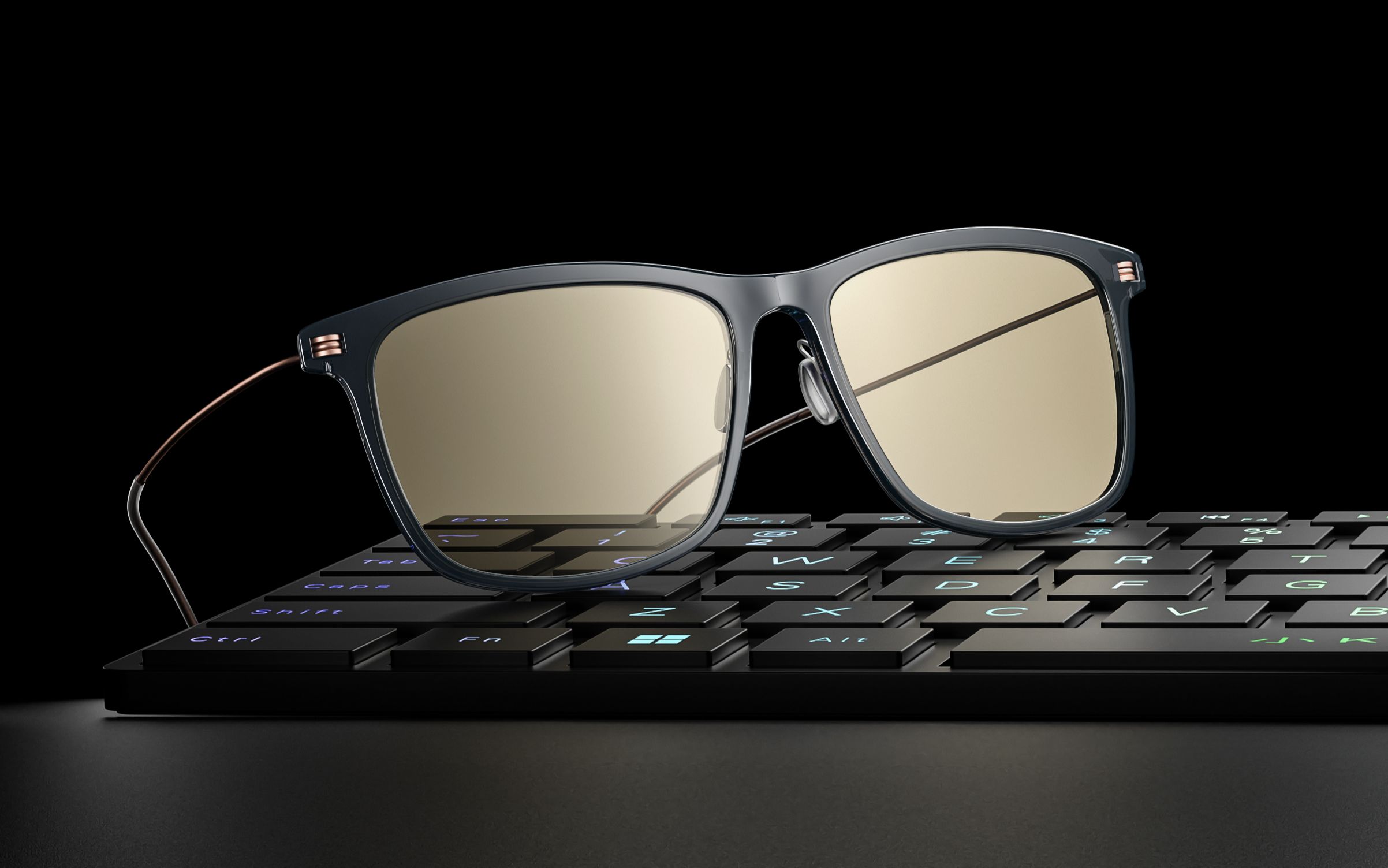 米家护光眼镜c4d建模oc渲染