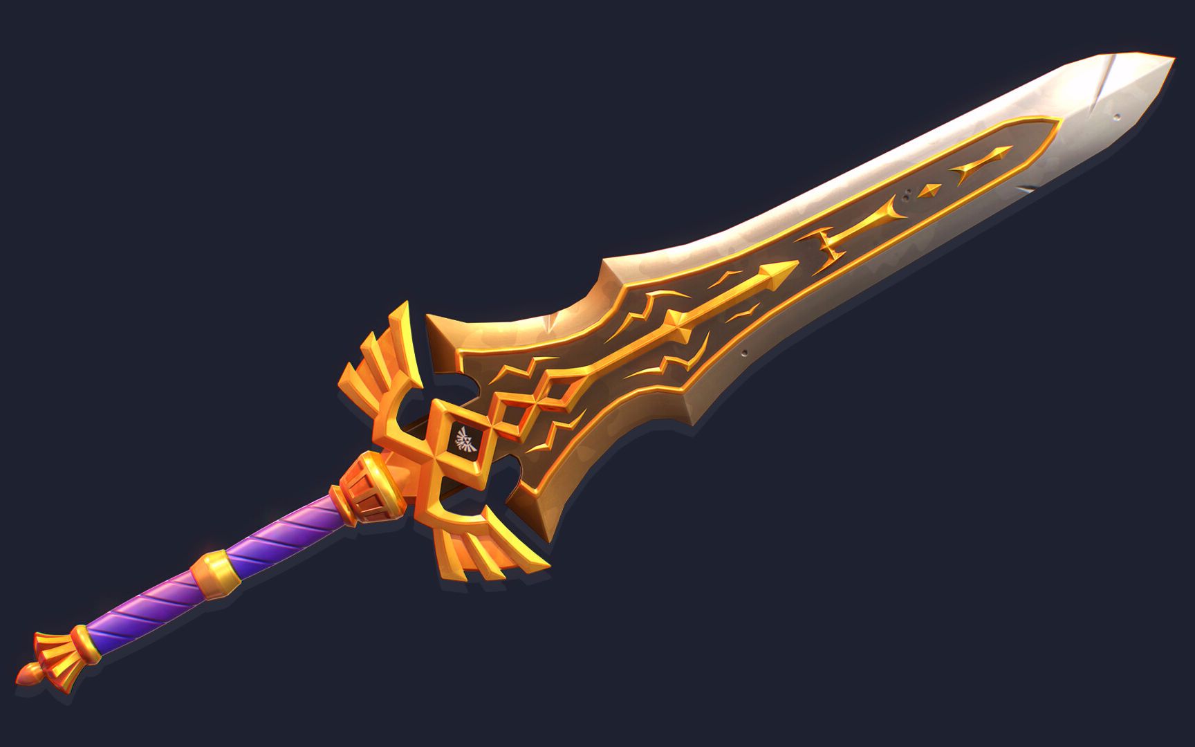 Maya建模入门教程-双手剑制作