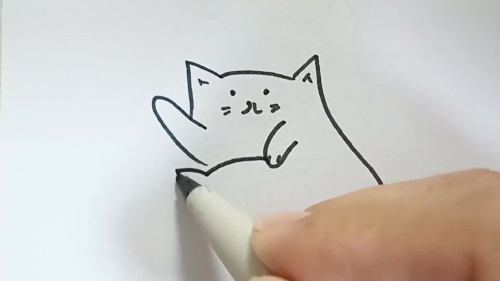 猫咪简笔画