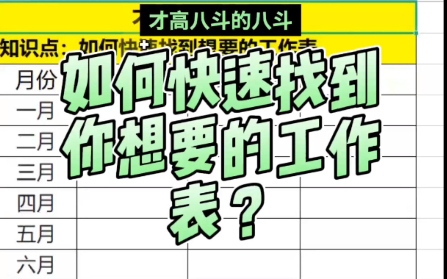 在WPS中如何快速找到你想要的工作表?