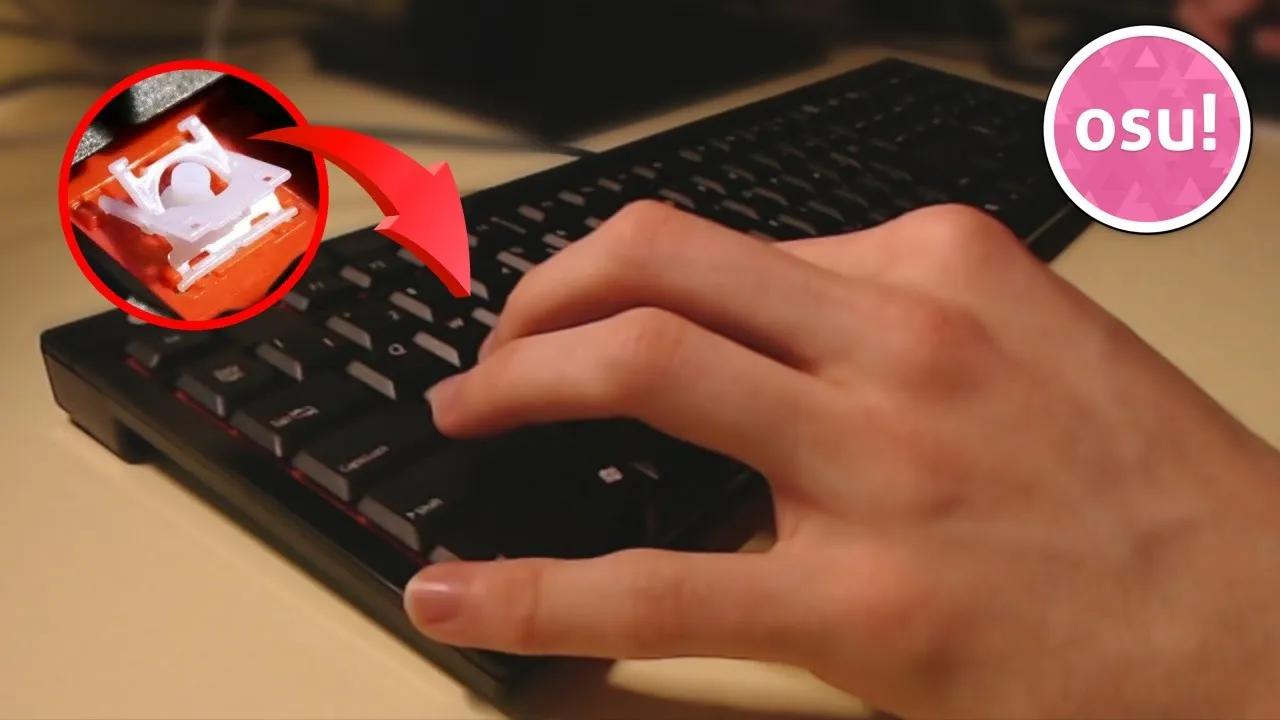Rare Japanese Keyboard for osu! | BFKB113PBK Review (Scissor ...