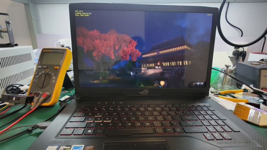 一台二修华硕rog笔记本的维修,修好之后又帮粉丝论坛对线成功